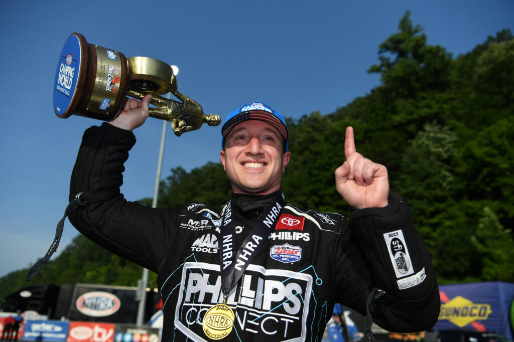 TASCA AND ASHLEY PICK UP WINS AT NHRA NEW ENGLAND NATIONALS IN BRISTOL