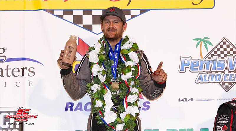 RICKY LEWIS GOES WIRE-TO-WIRE AT PERRIS’ SALUTE TO INDY