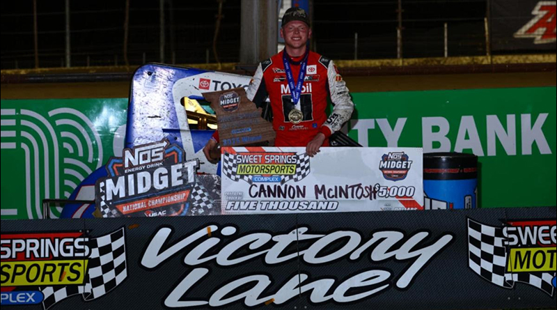 EXTRA SWEET! MCINTOSH BECOMES FIRST 3-TIME USAC MIDGET WINNER AT SWEET ...