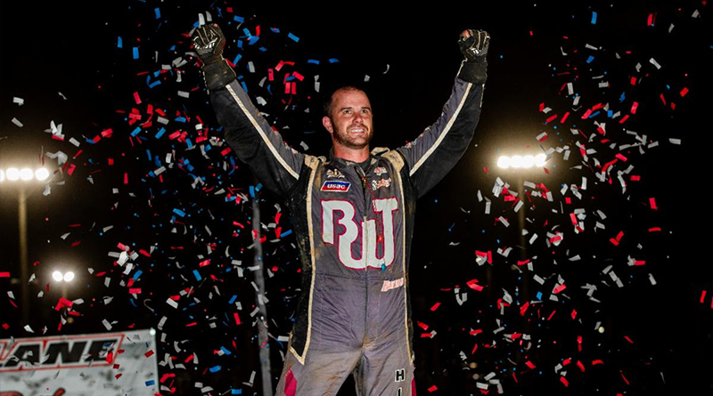 MAD MAN’S BACK! BALLOU BREAKS THROUGH FOR USAC INDIANA SPRINT WEEK WIN ...