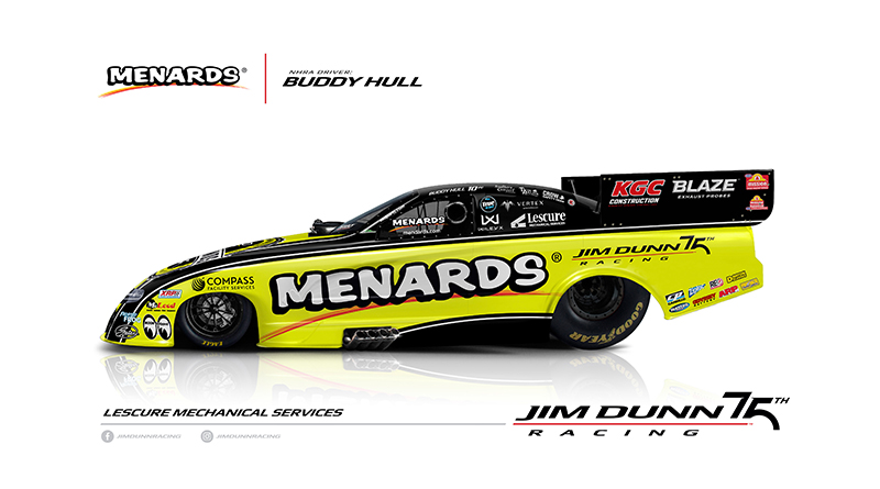 HULL AND JIM DUNN RACING BRING MENARDS LIVERY INTO BRAINERD AT STORE ...