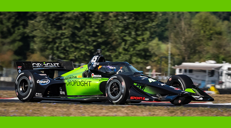 Rookie Louis Foster Hit Early in Hot Portland INDYCAR Race, But Brings ...